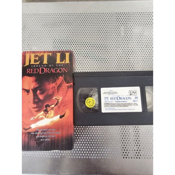 Media | Jet Li The New Legend Of Shaolin Vhs 202 | Poshmark